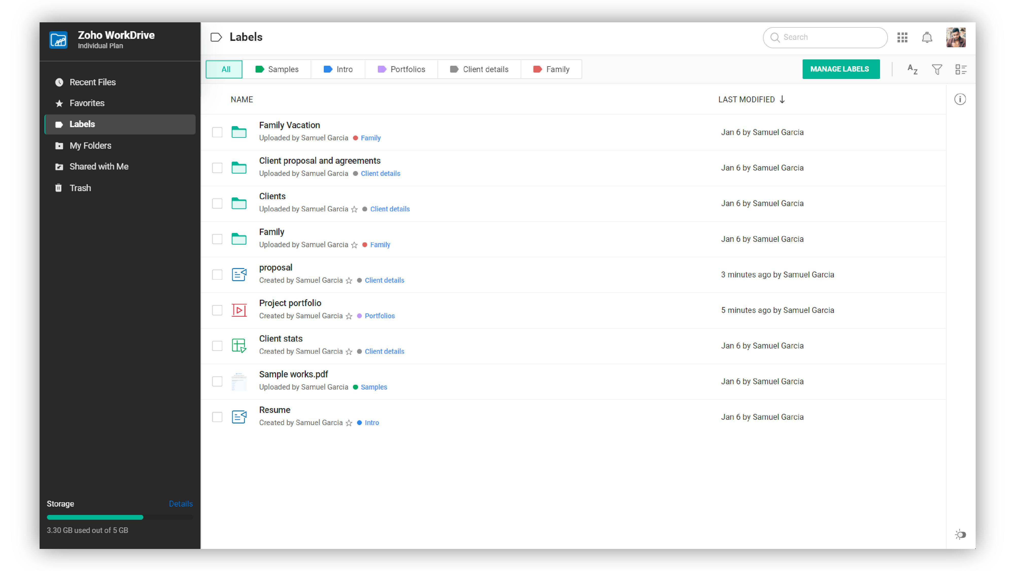 Introducing WorkDrive for individuals | Zoho WorkDrive